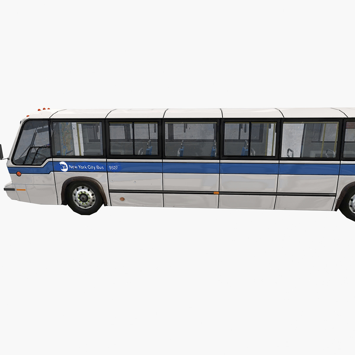 3D model New York City Bus VR / AR / low-poly MAX 3DS FBX MTL CGTrader ...