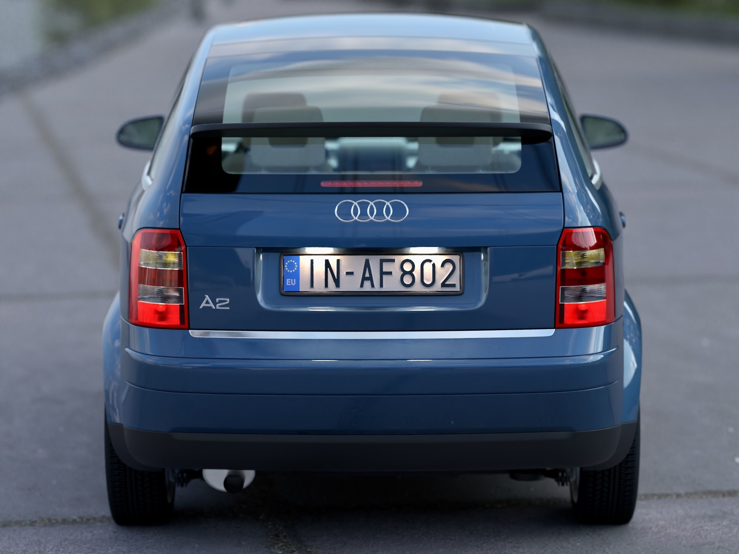 Audi A2 2003 3D model animated rigged | CGTrader