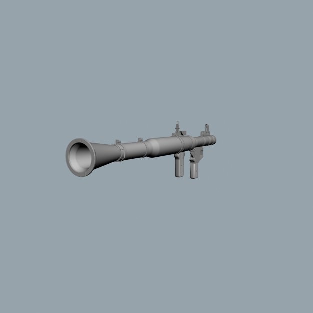 RPG Launcher 3D model | CGTrader