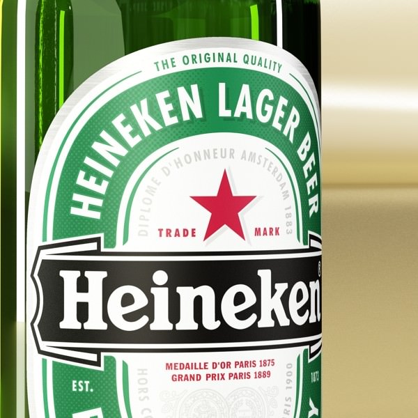 Heineken Six Cardboard pack 3D model | CGTrader