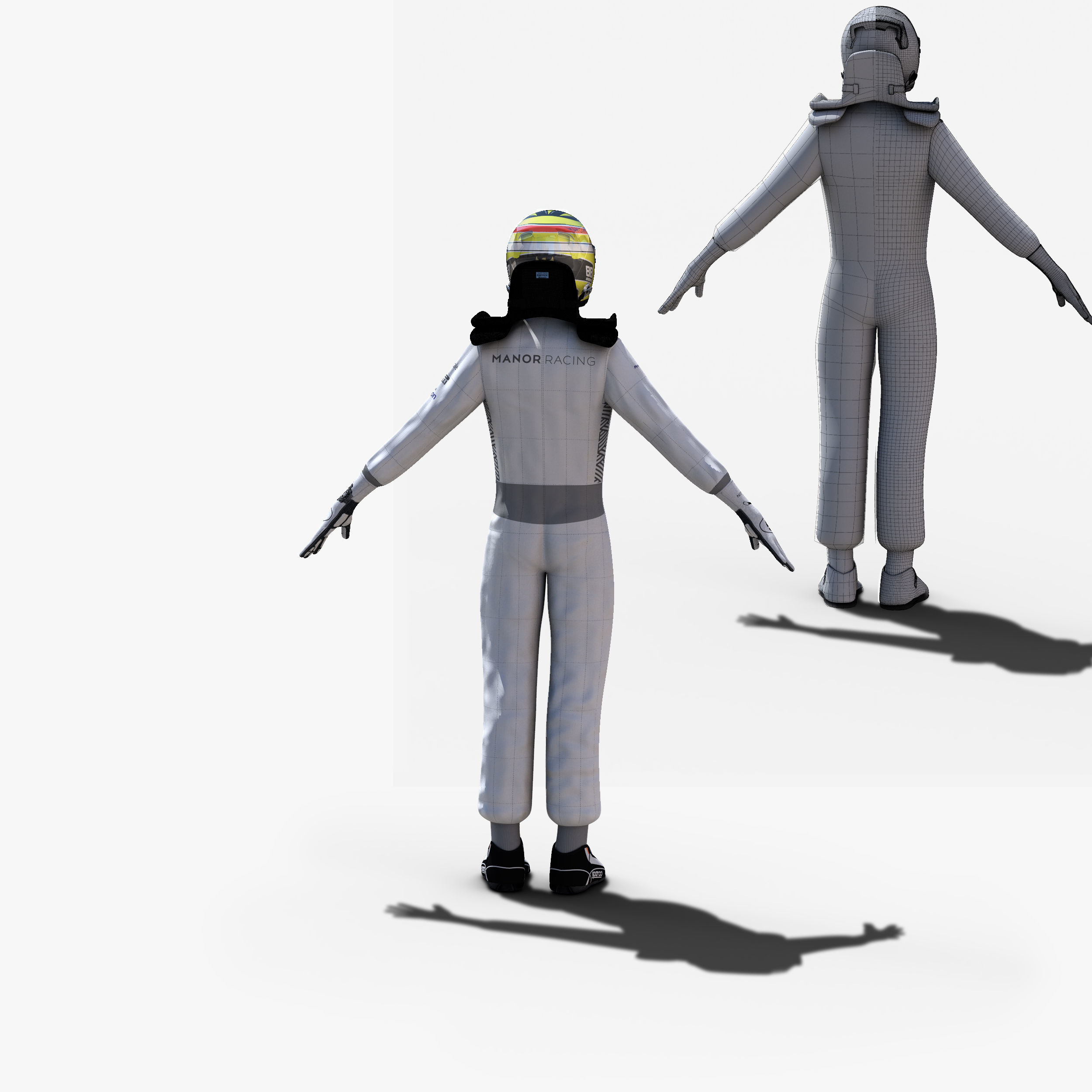 3D model Drivers 2016 Formula 1 VR / AR / low-poly rigged | CGTrader