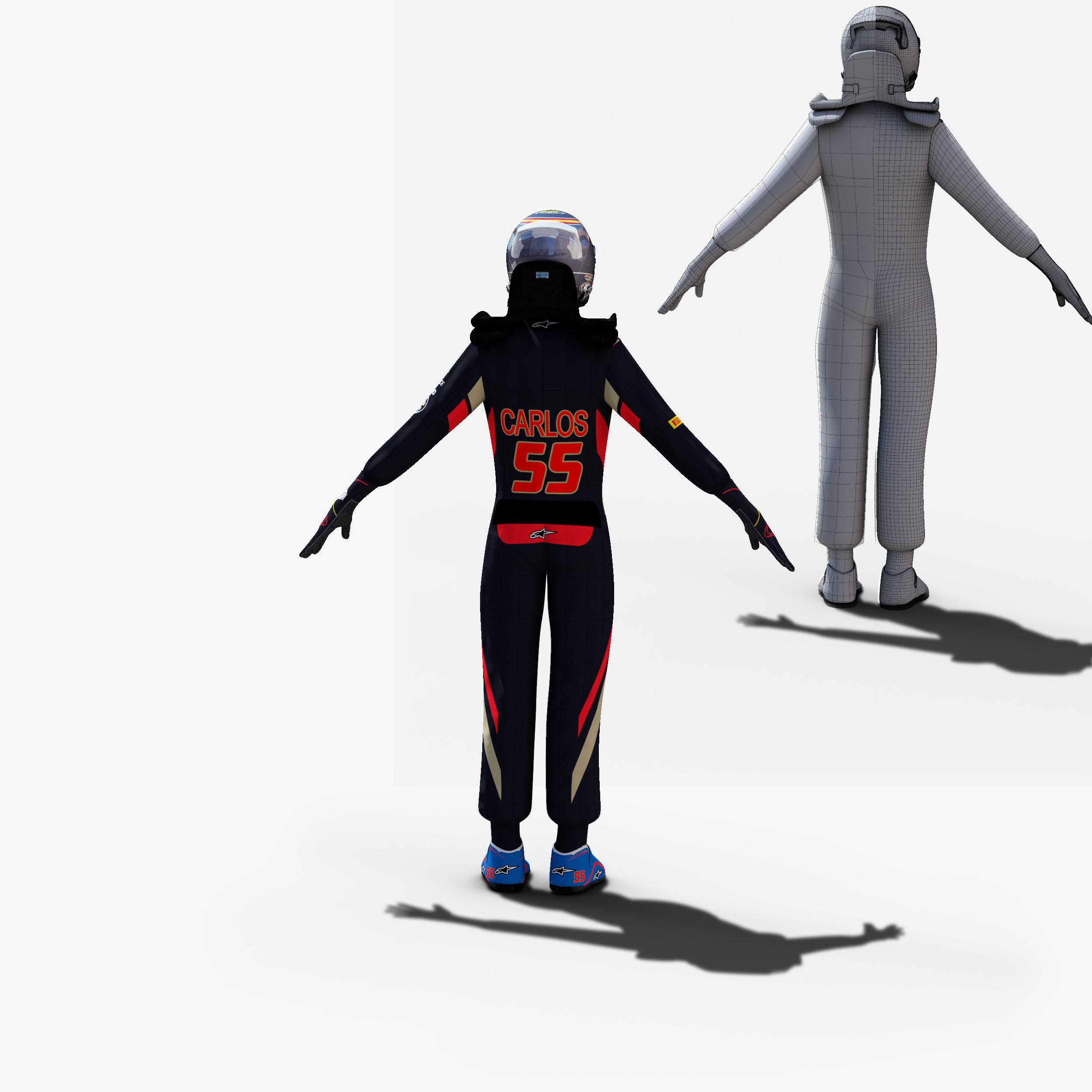 3D model Drivers 2016 Formula 1 VR / AR / low-poly rigged | CGTrader