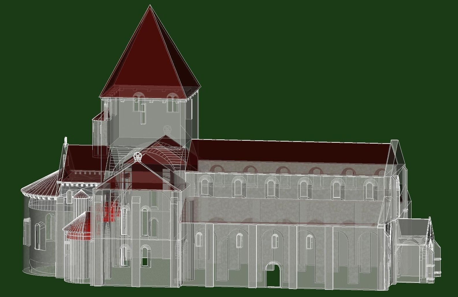 3D model Medieval Spanish Roman Church VR / AR / low-poly | CGTrader