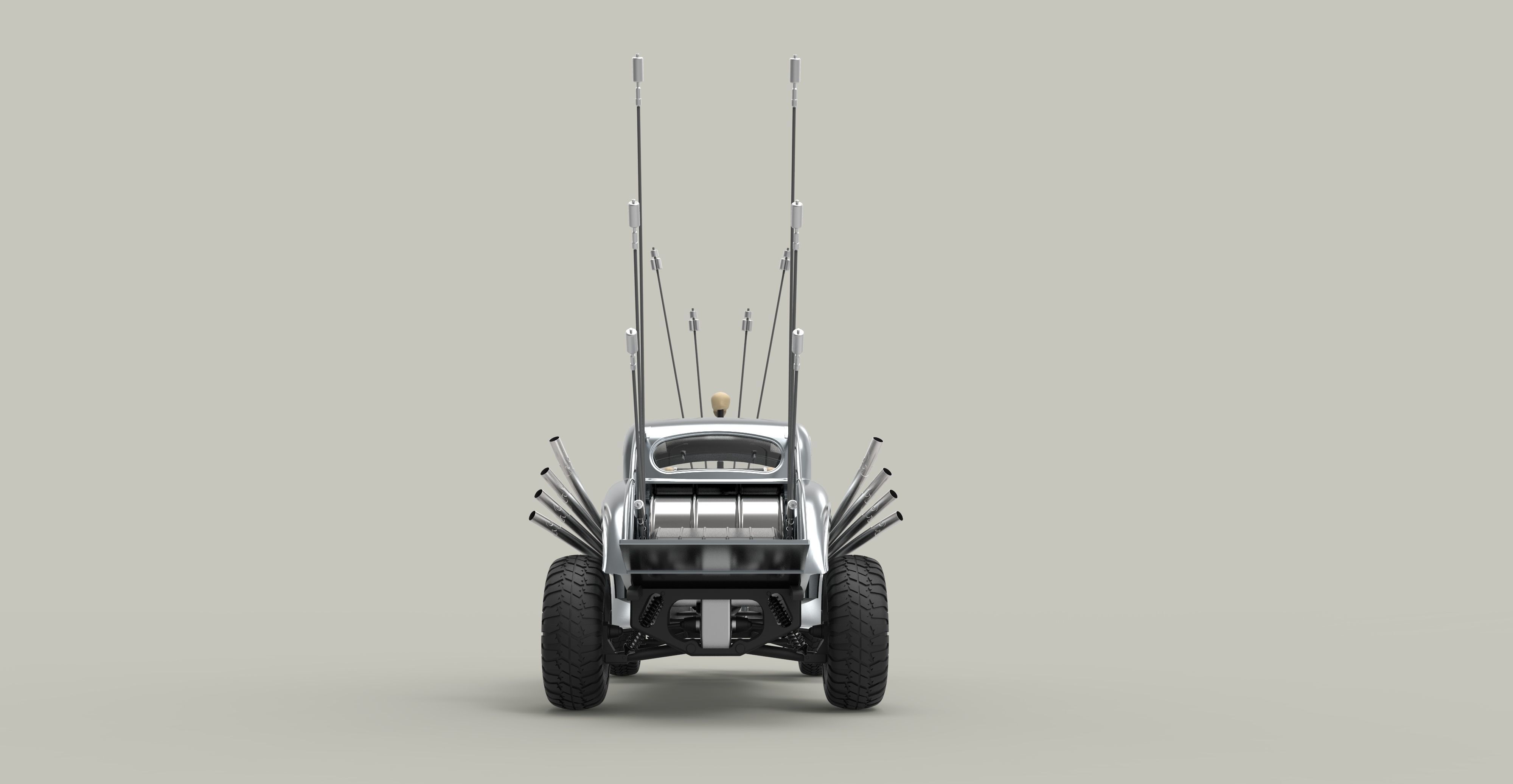 Nux car from the movie Mad Max Fury road 3D model | CGTrader