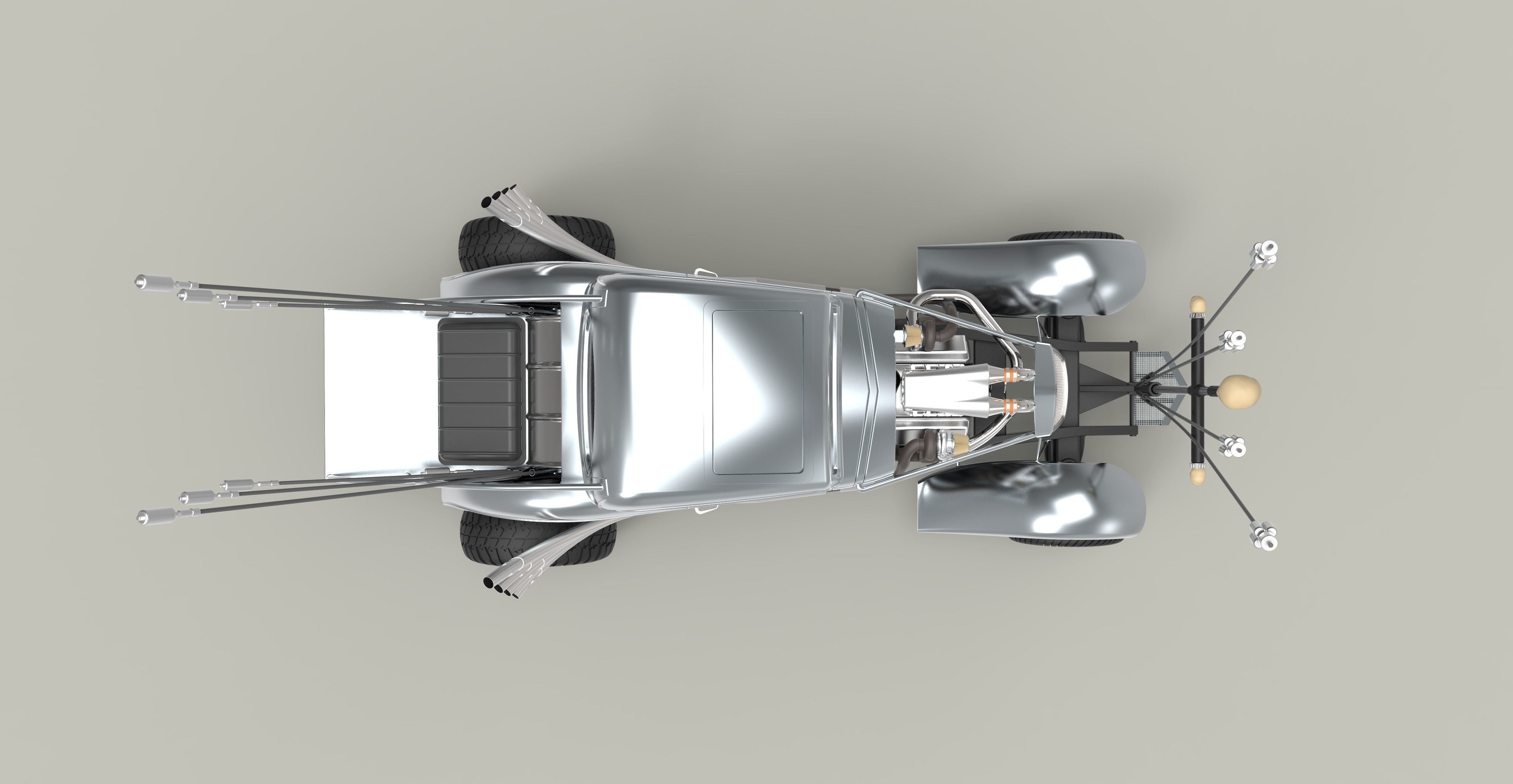 Nux car from the movie Mad Max Fury road 3D model | CGTrader