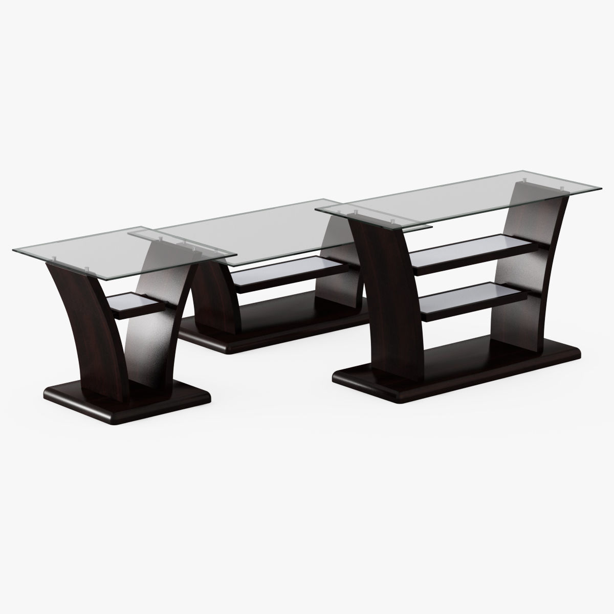 Bell Aer tables 3D model | CGTrader