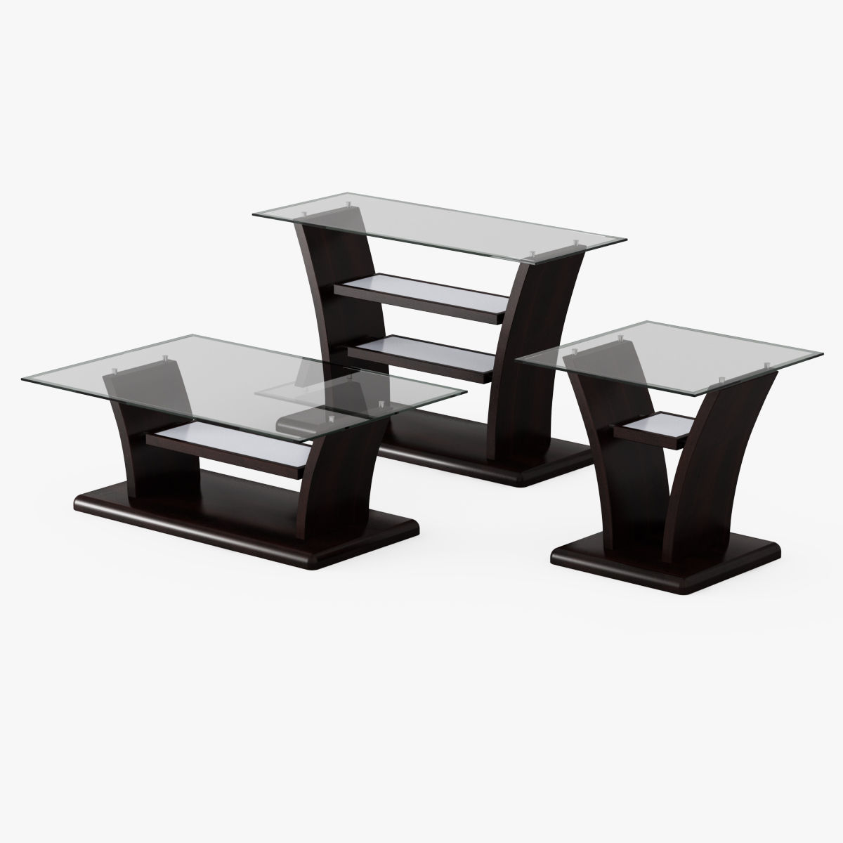 Bell Aer tables 3D model | CGTrader