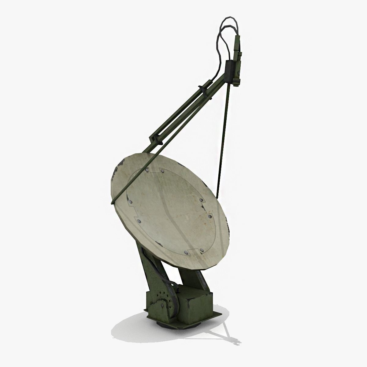 3D model Military Radar Dish VR / AR / low-poly | CGTrader