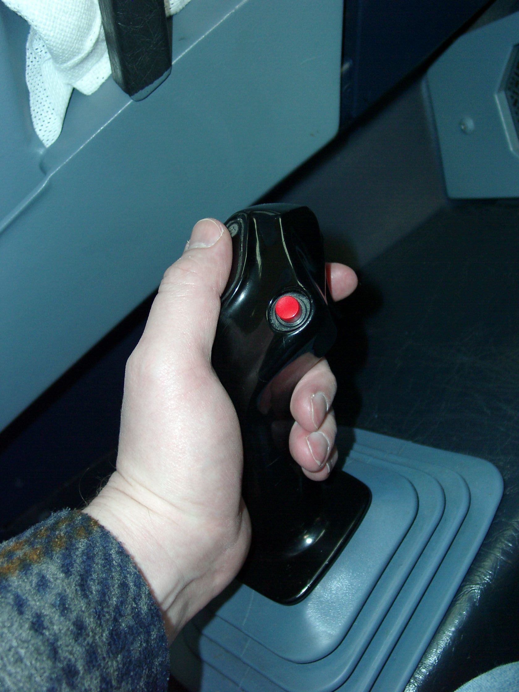 Sidestick Airbus A320 family 3D model 3D printable | CGTrader