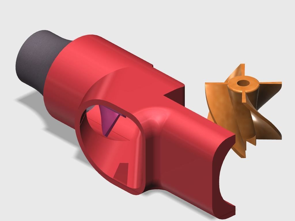 Water Jet drive free 3D model 3D printable | CGTrader