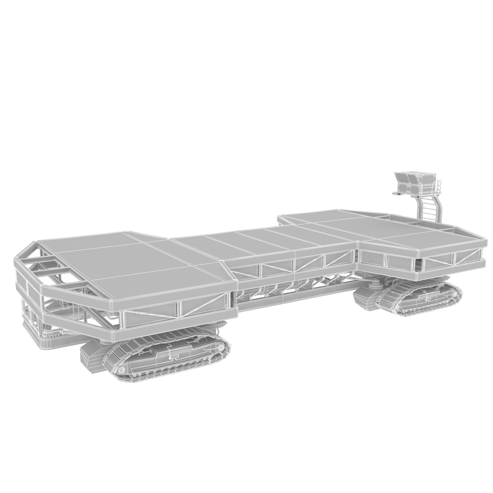 Cargo Loader 3D model | CGTrader