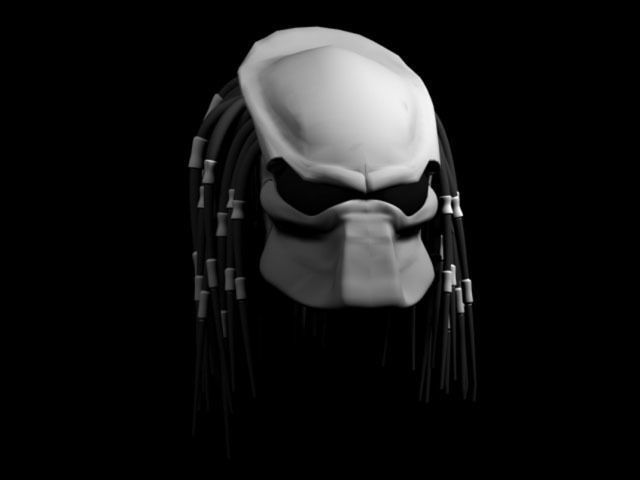 Predator Alien head 3D model | CGTrader