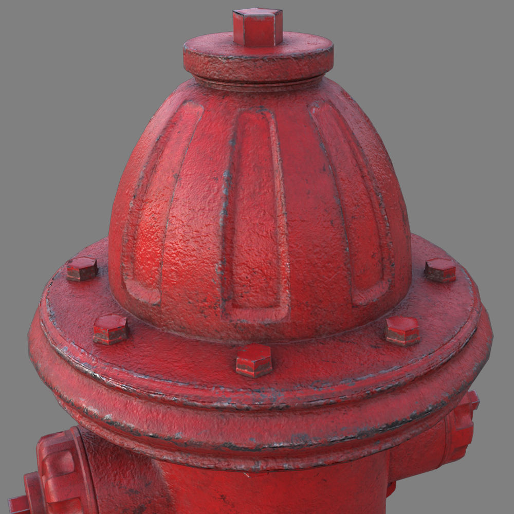 US Fire Hydrant 3D model | CGTrader