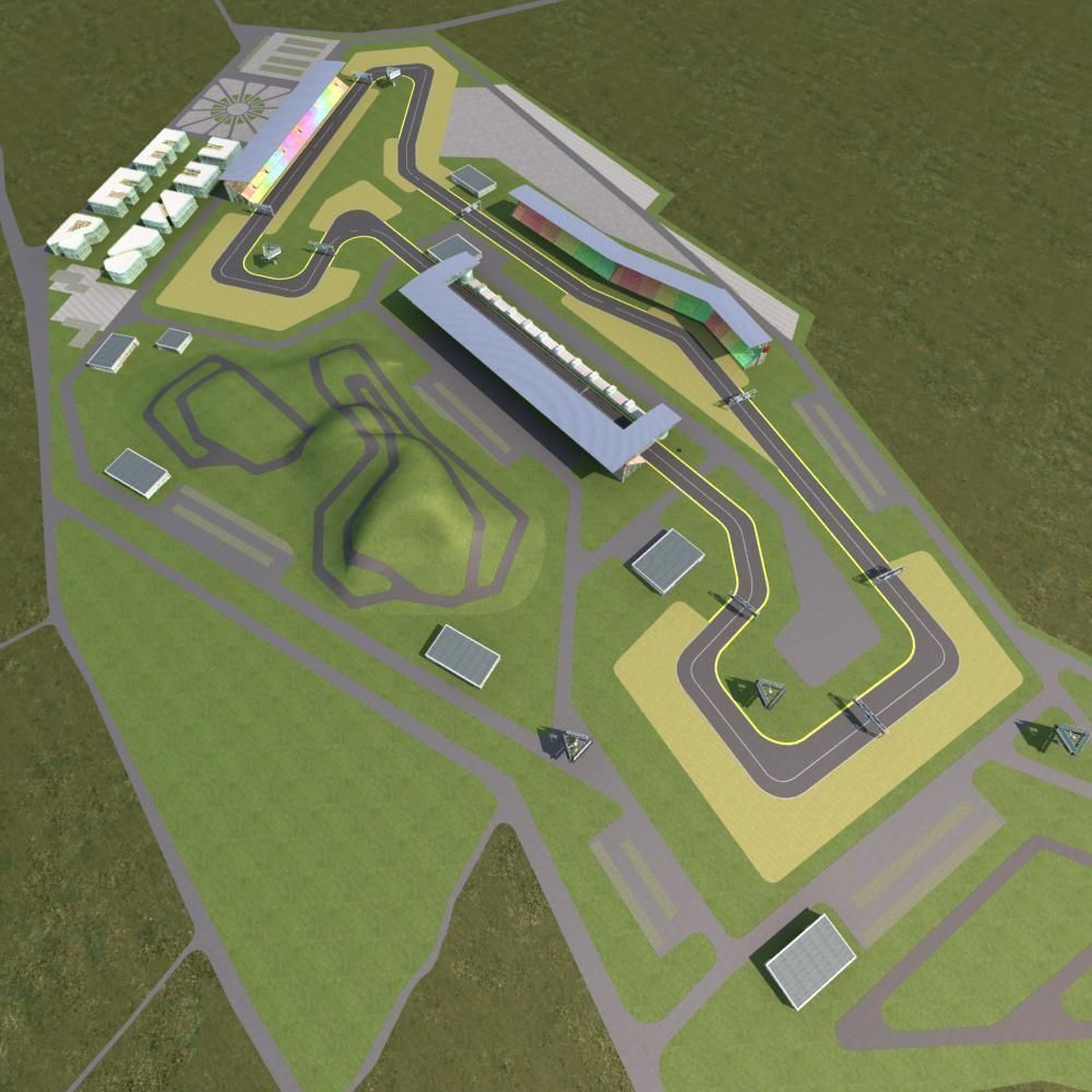 F1 Race Track 3D model | CGTrader