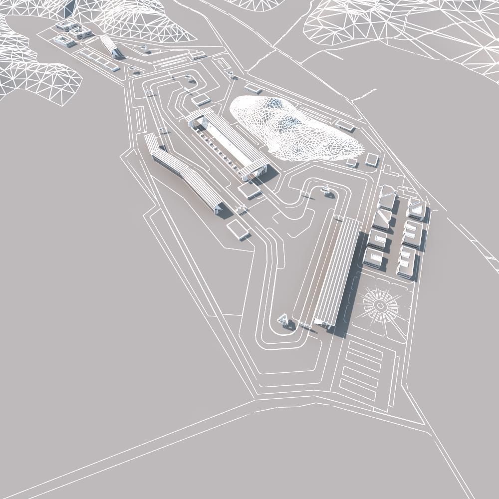 F1 Race Track 3D model | CGTrader