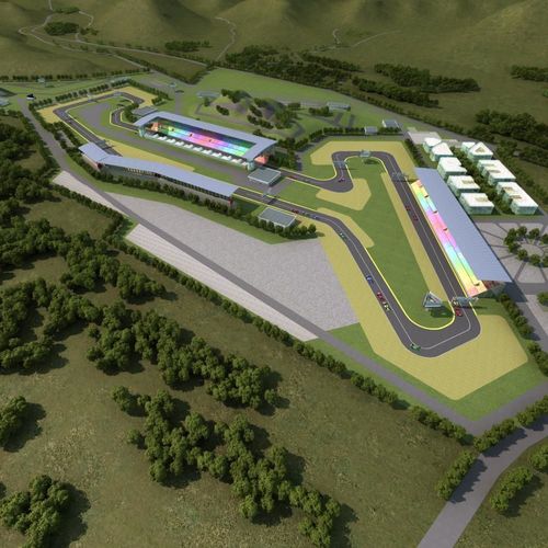 F1 Race Track 3D model | CGTrader