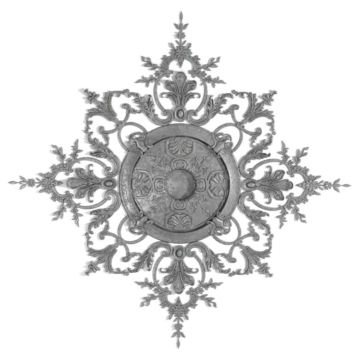 Ceiling rosette 3D model | CGTrader