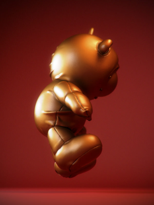 Astro Teddy 3D model 3D printable | CGTrader