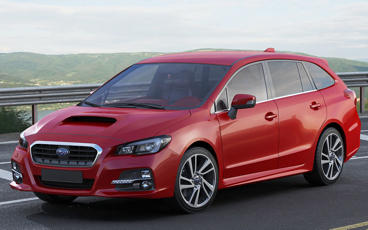 Subaru Levorg 3D model | CGTrader