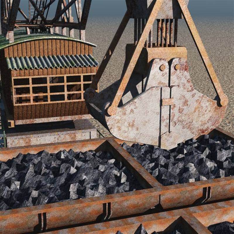 Coal Charger for 3D Studio Max 3D model | CGTrader