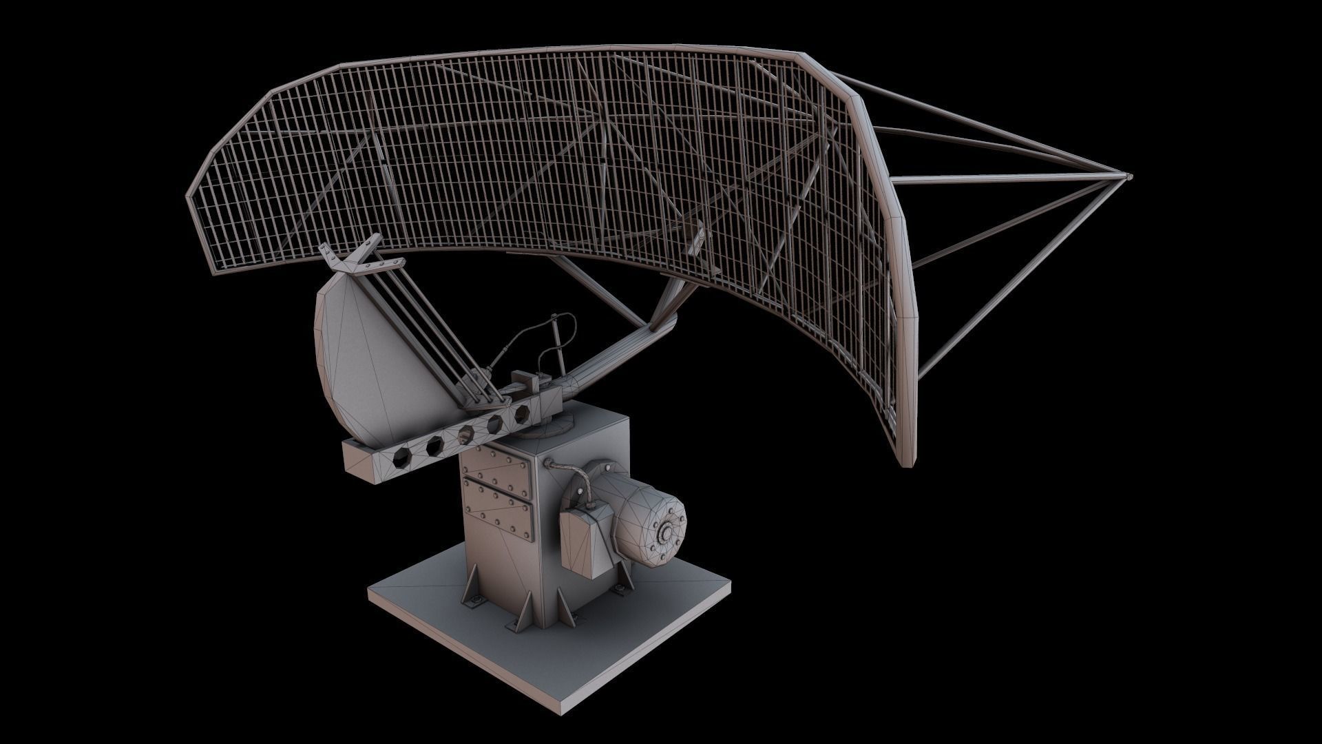 3D model Radar VR / AR / low-poly | CGTrader