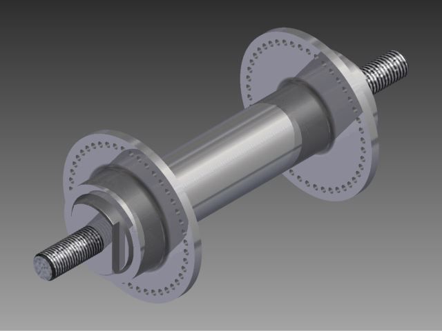 Bicycle wheel hub 3D model | CGTrader