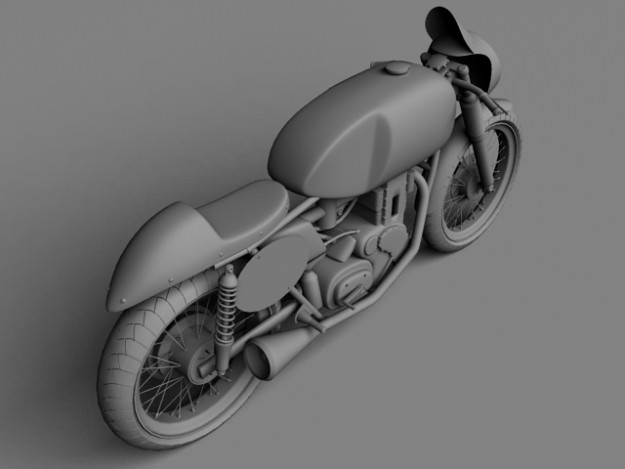 Matchless G50 1954 3D model | CGTrader