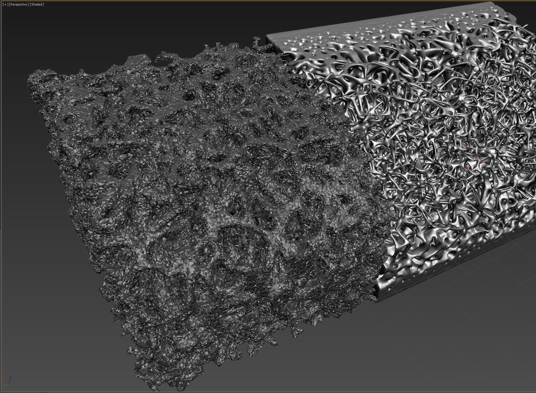 Bone structure and nanomaterial 3D model | CGTrader