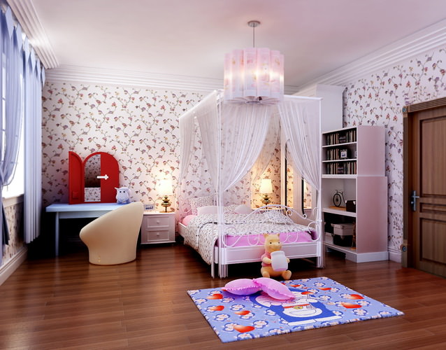 Children Bedroom 3D model | CGTrader