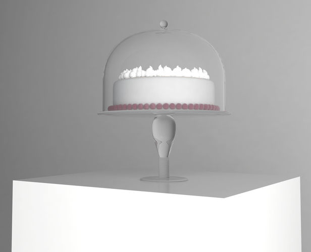 Cake Stand 3D model | CGTrader