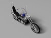 Harley-Davidson Easy Rider 1969 3D model | CGTrader