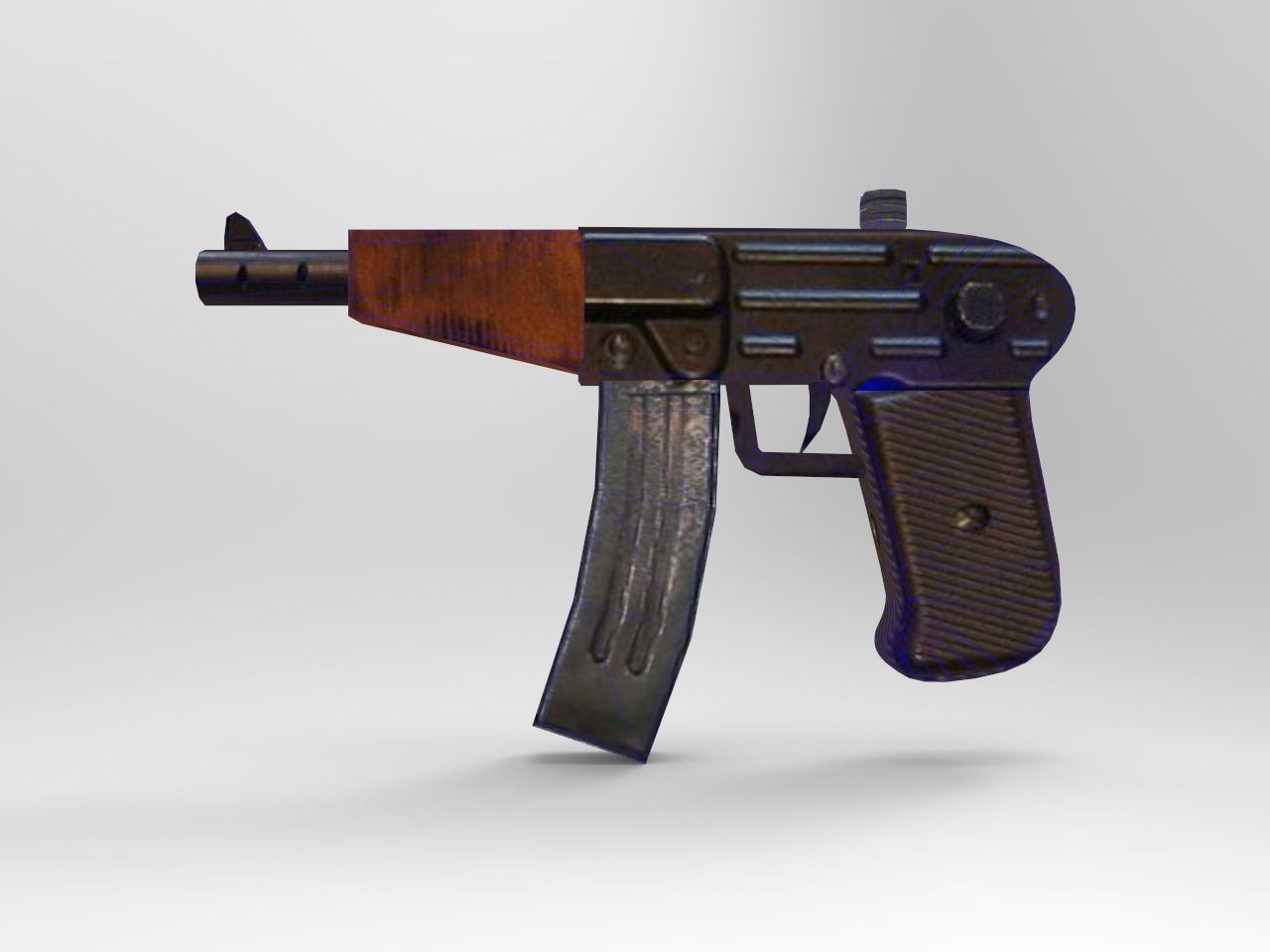 3D model Old Guns Set VR / AR / low-poly | CGTrader