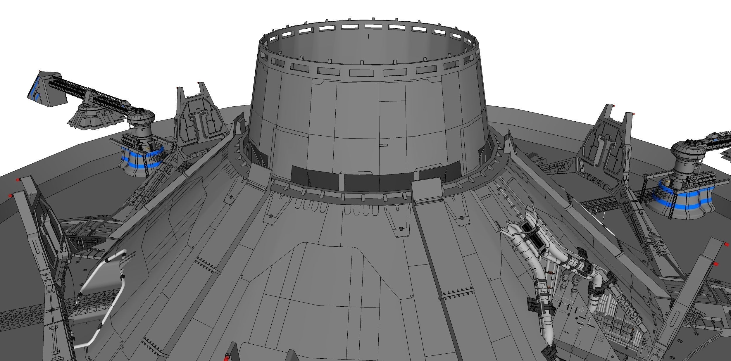 aliens 2 atmosphere processor 3D model | CGTrader