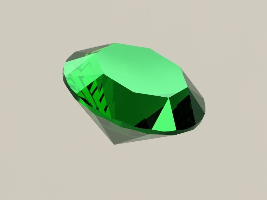 Emerald 3D printable model jewel | CGTrader