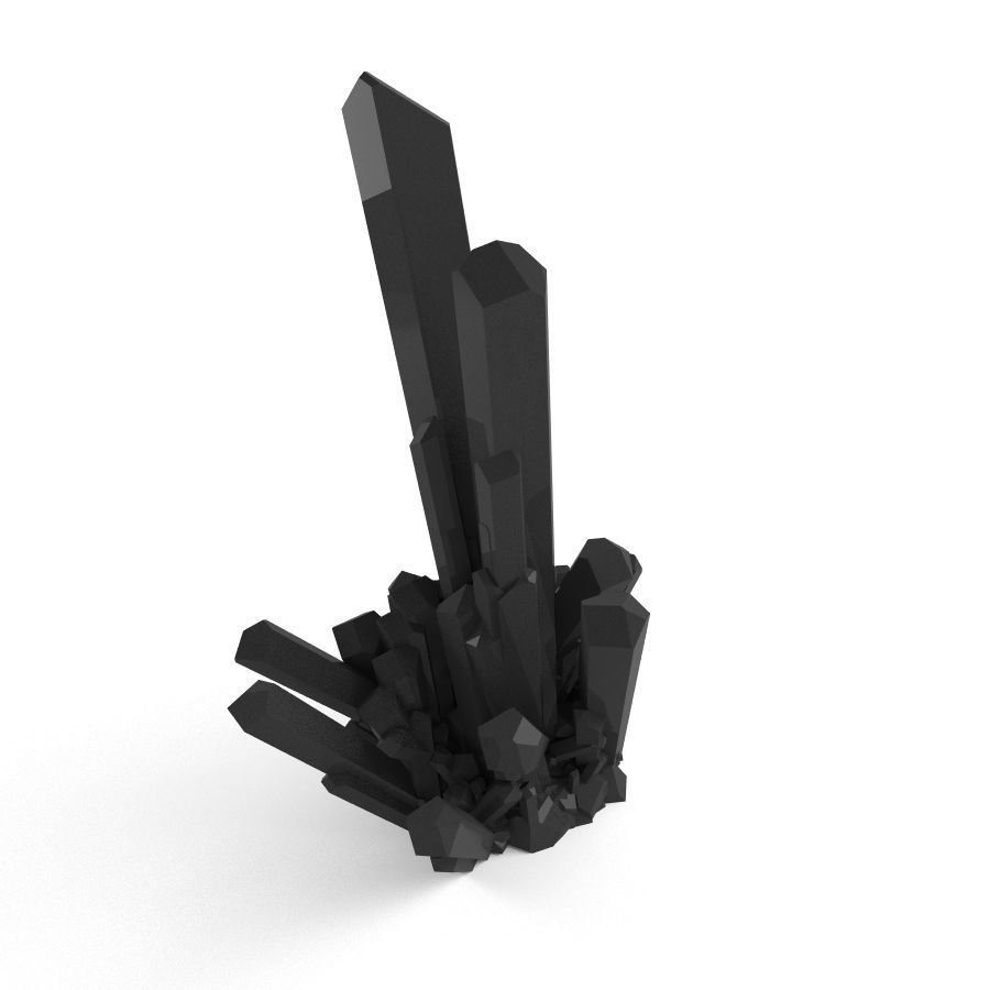 3D model Crystal Diamond Low Poly Realistic krystal VR / AR / low-poly ...