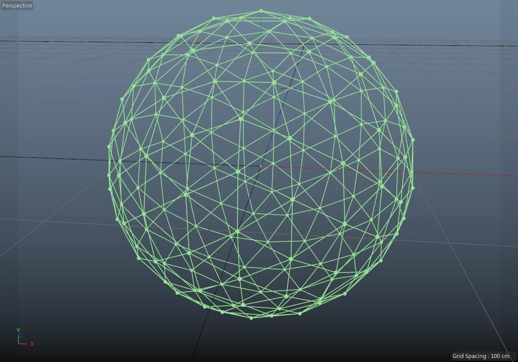 low-sphere array free VR / AR / low-poly 3D model | CGTrader