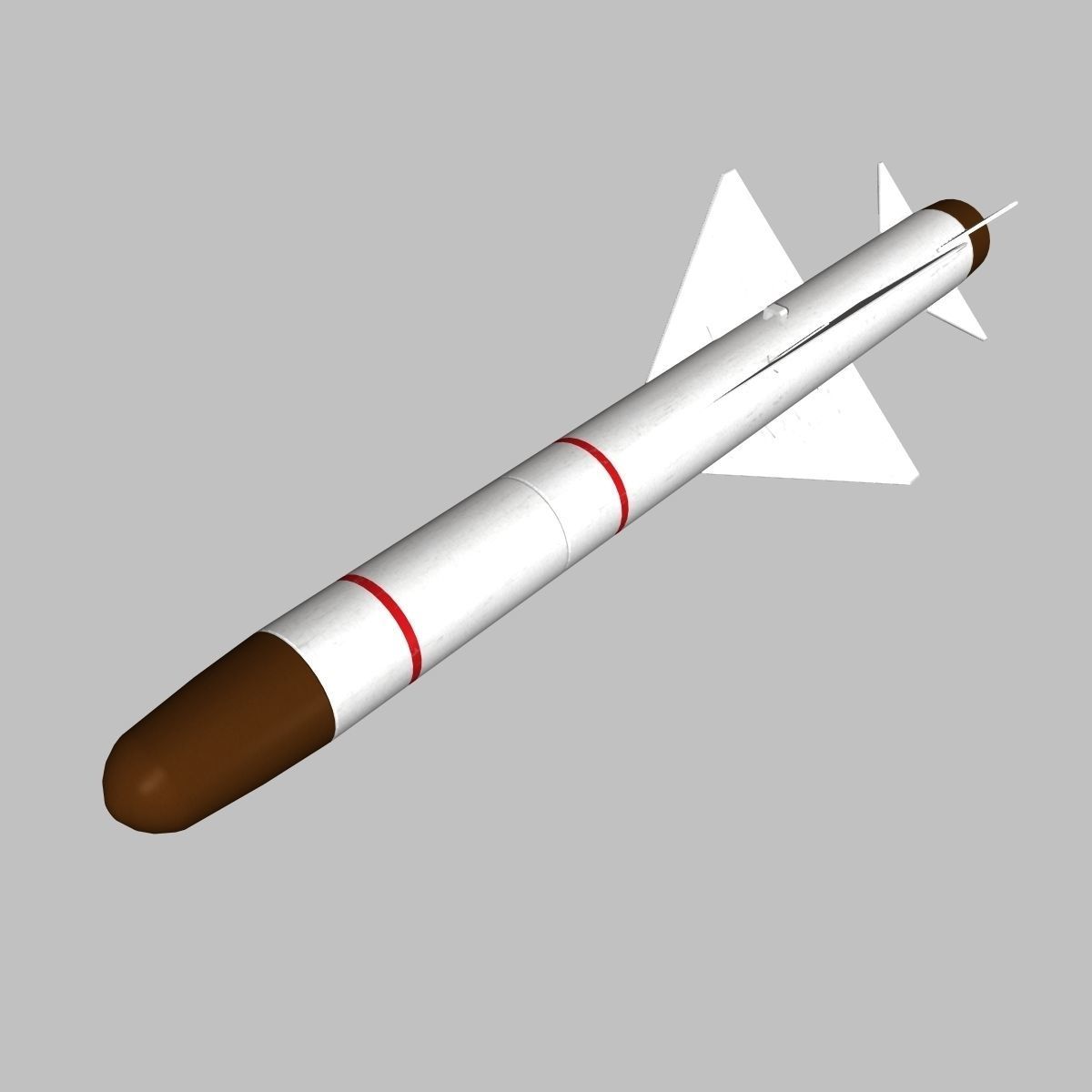 3D model ASM-1 Missile VR / AR / low-poly | CGTrader