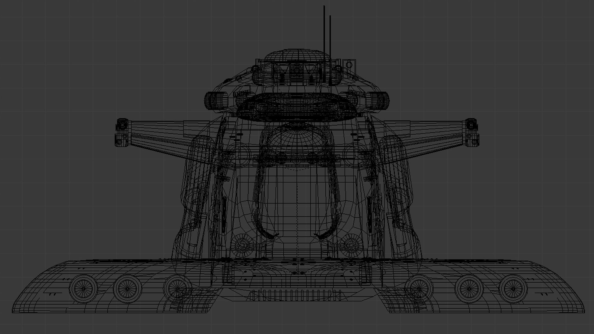 Armoured Assault Tank AAT 3D model | CGTrader
