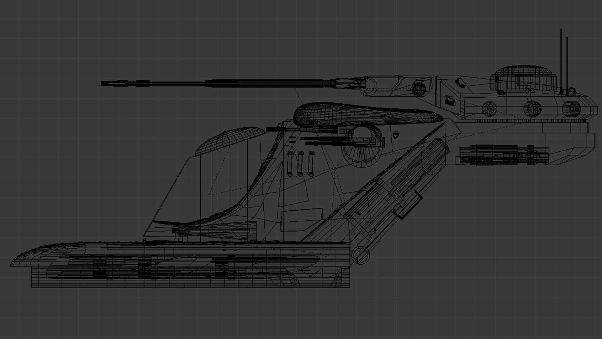 Armoured Assault Tank AAT 3D model | CGTrader