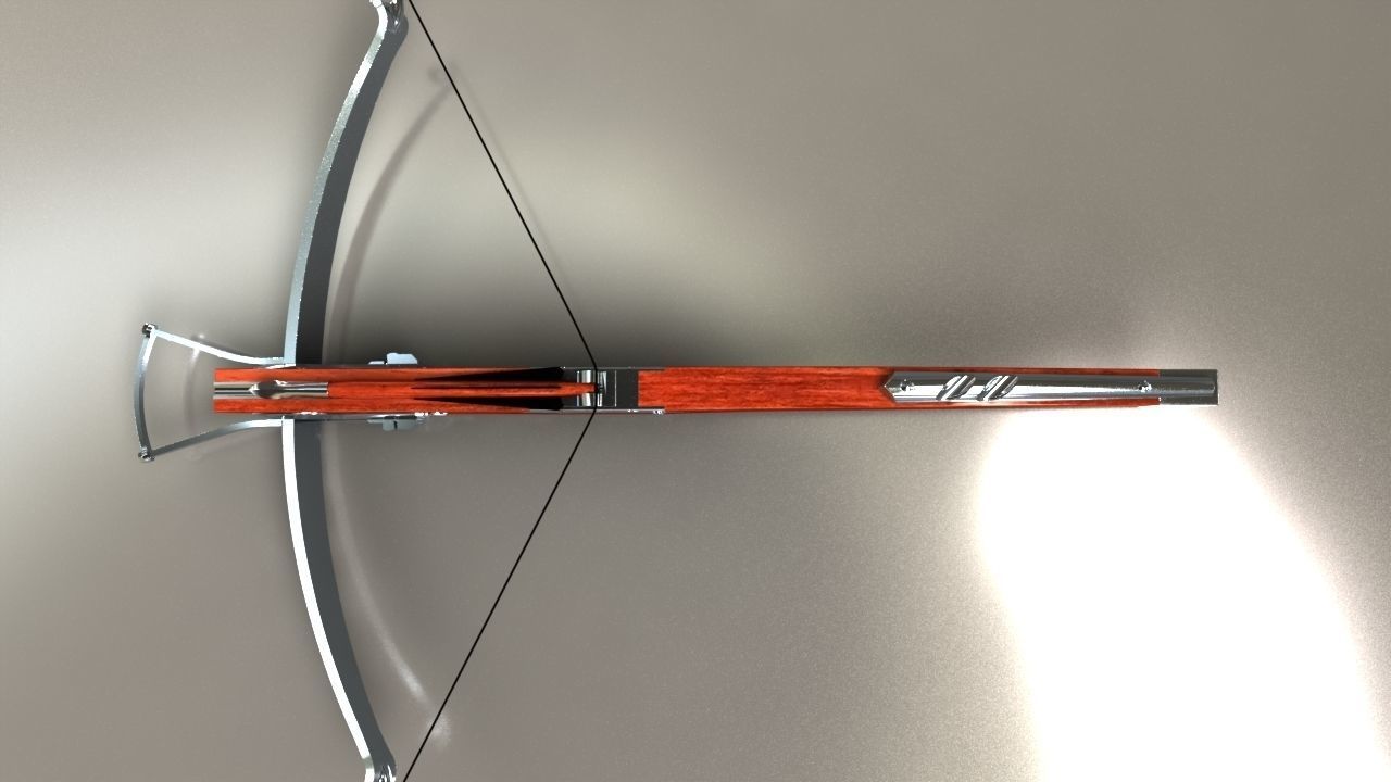 A medieval style crossbow 3D model | CGTrader