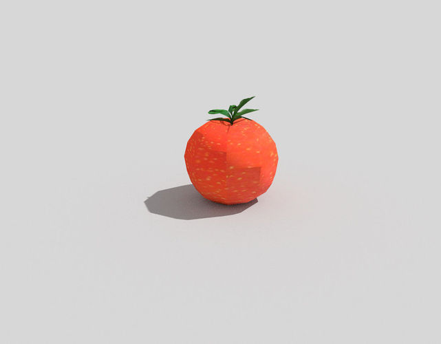 3D model low poly tomato VR / AR / low-poly | CGTrader