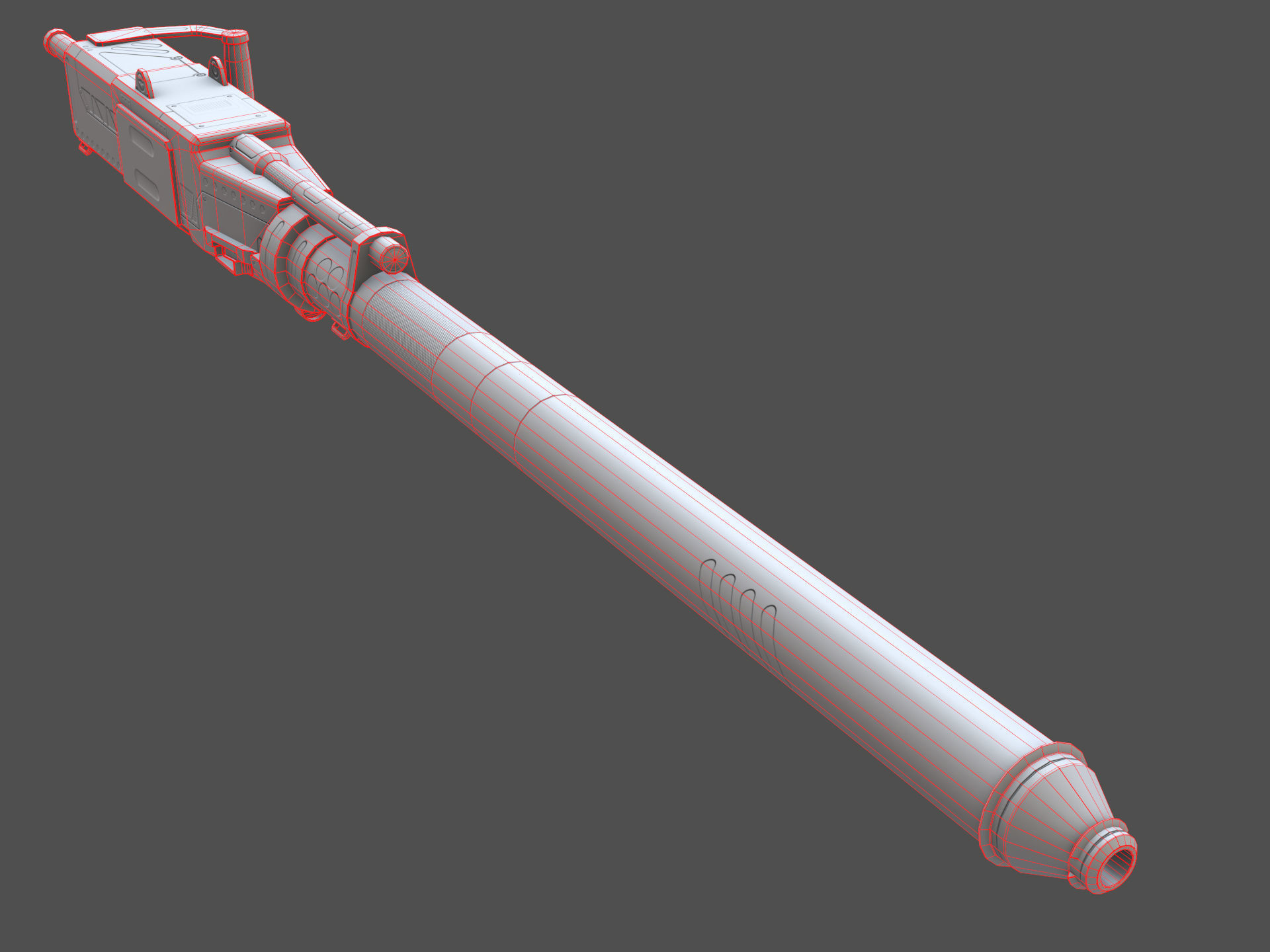 3D model Heavy Plasma Gun PBR VR / AR / low-poly | CGTrader