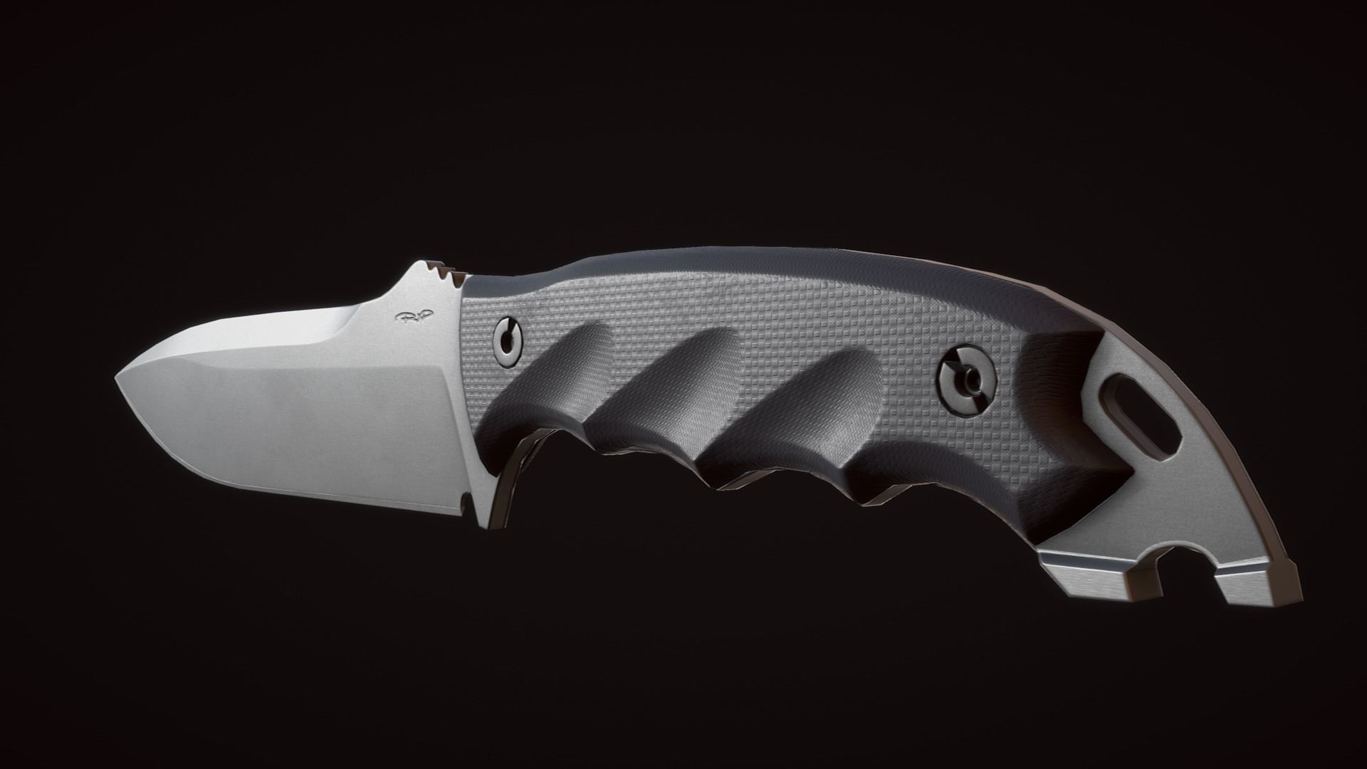 3D model Combat Knife Model - Textures VR / AR / low-poly | CGTrader
