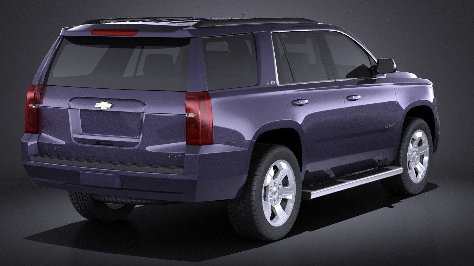 Chevrolet Tahoe Z71 2017 VRAY 3D model | CGTrader