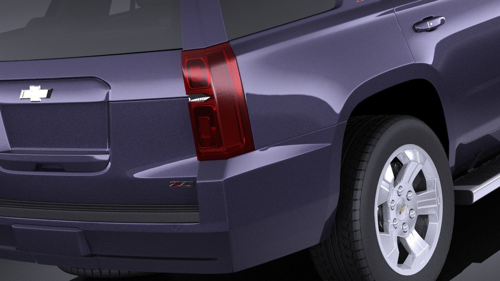 Chevrolet Tahoe Z71 2017 VRAY 3D model | CGTrader