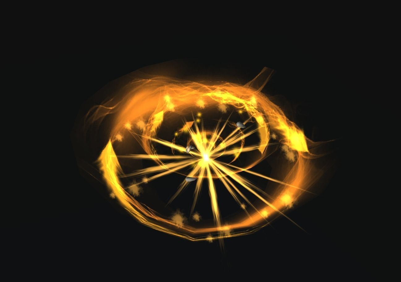 3D model Infernus Magic Fire Spell Cast VR / AR / low-poly animated ...