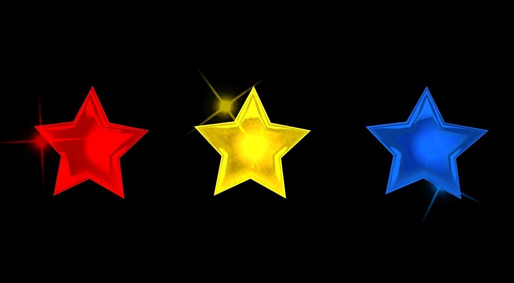 3D model Star Power Up VR / AR / low-poly | CGTrader