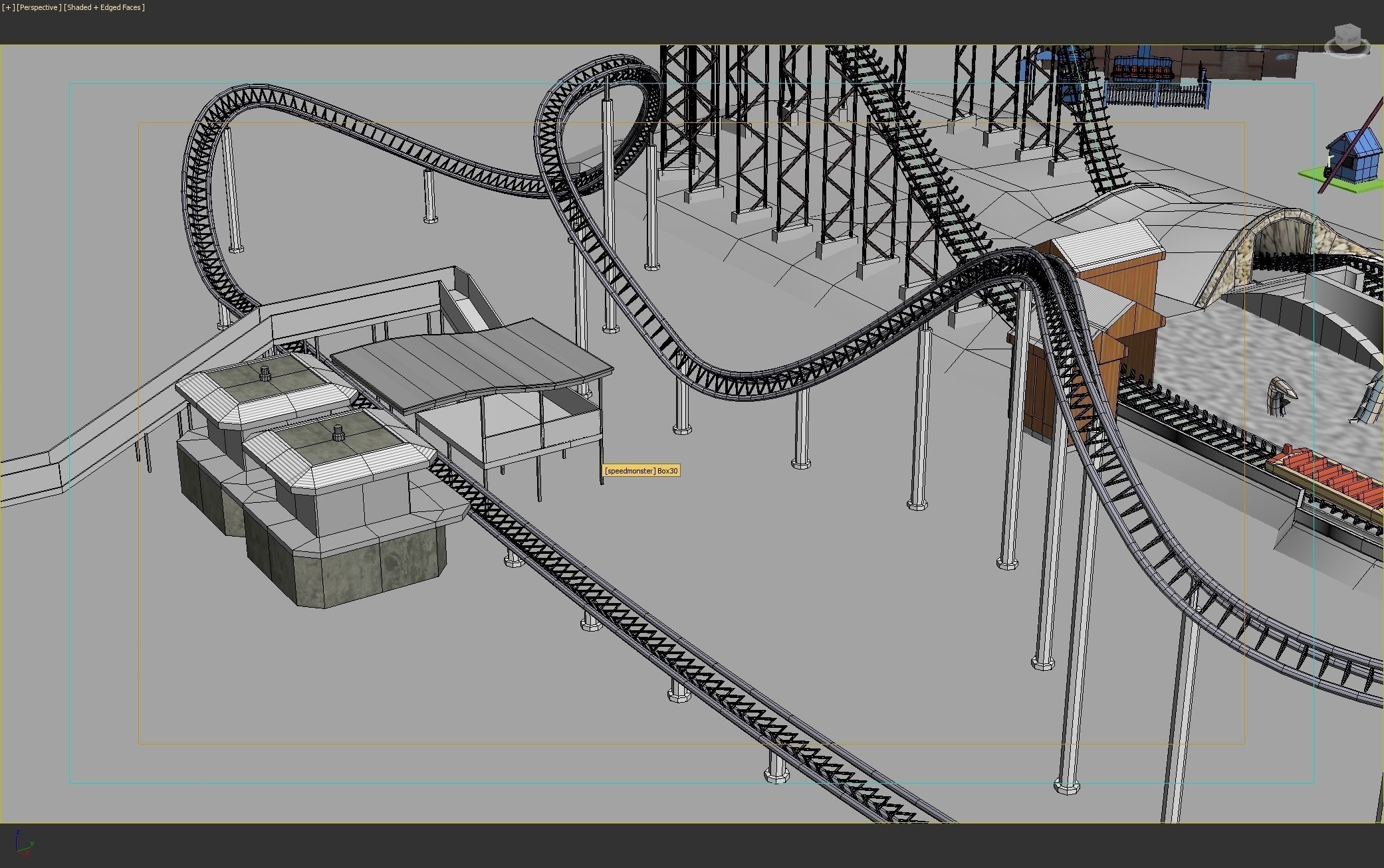 Amusement Park 3D model | CGTrader