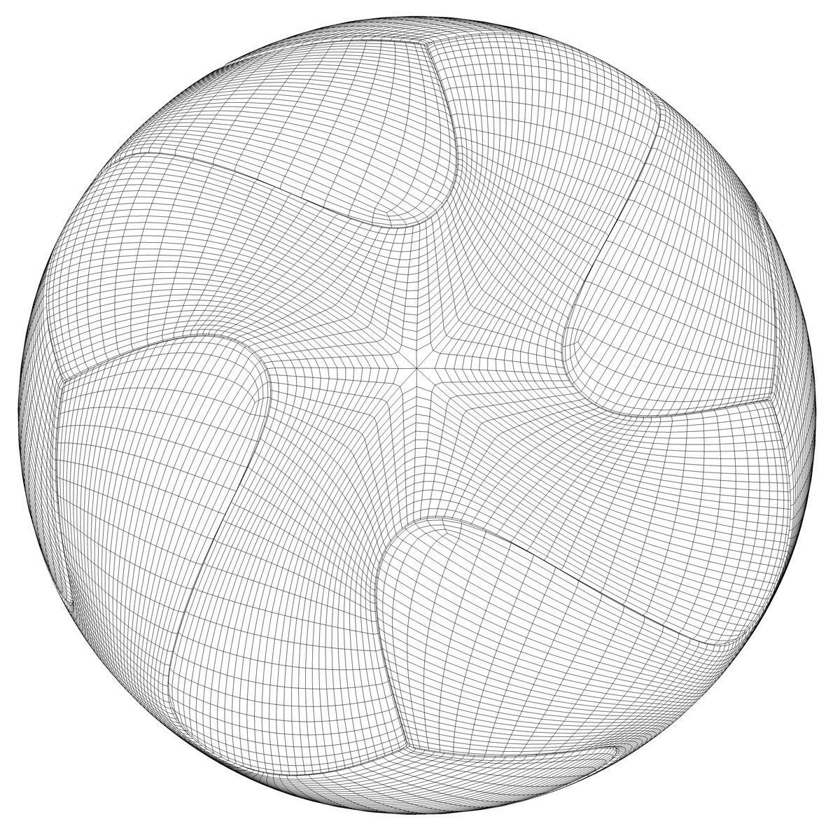 Soccer Ball V1 3D Model MAX OBJ 3DS FBX C4D DXF | CGTrader.com