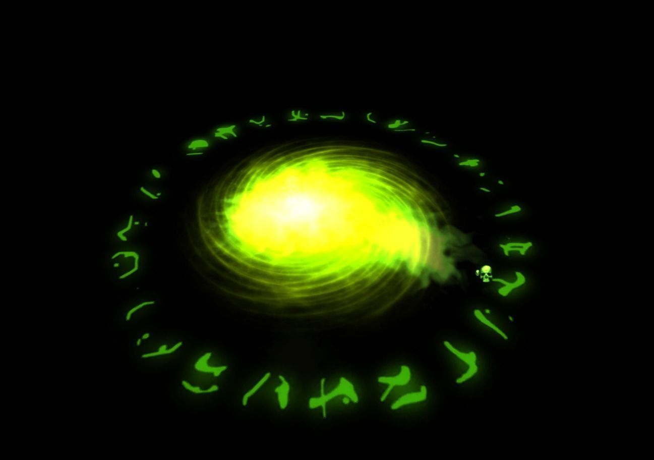 3D model Plague Ground AOE Spell VR / AR / low-poly animated | CGTrader